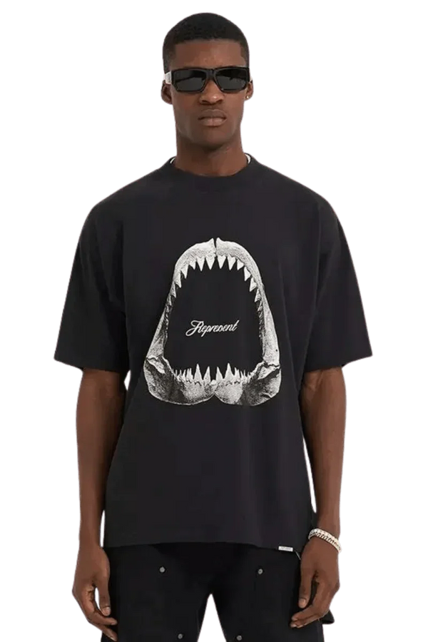 Represent Shark Jaws Tee for Bold Street Style | ShaLaoBan